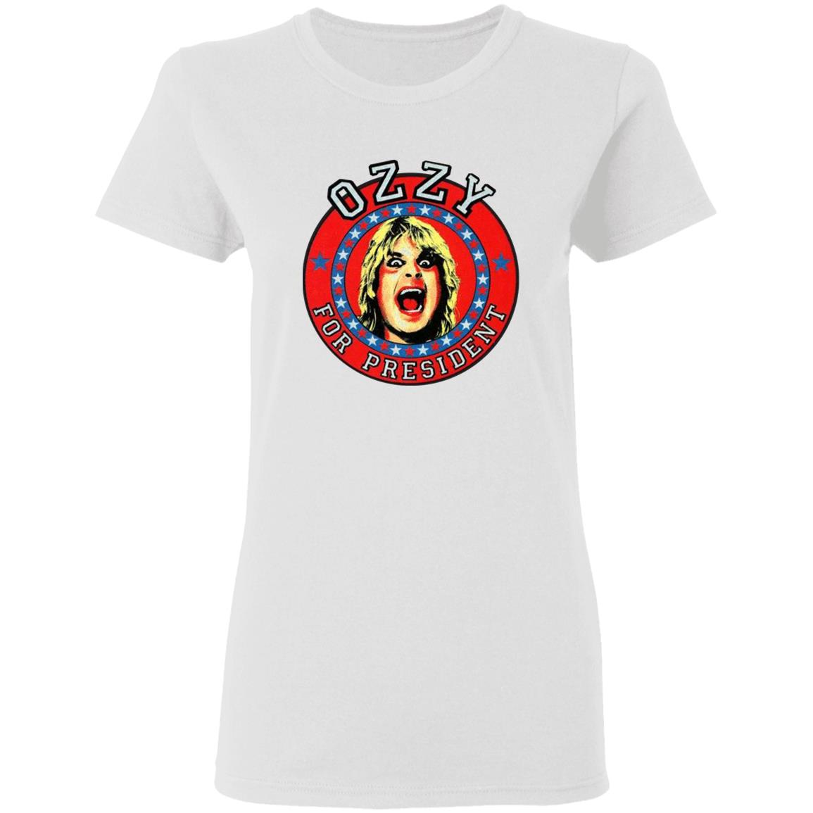 Ozzy for President shirt - Kelly Osbourne stops by the grocery store ...