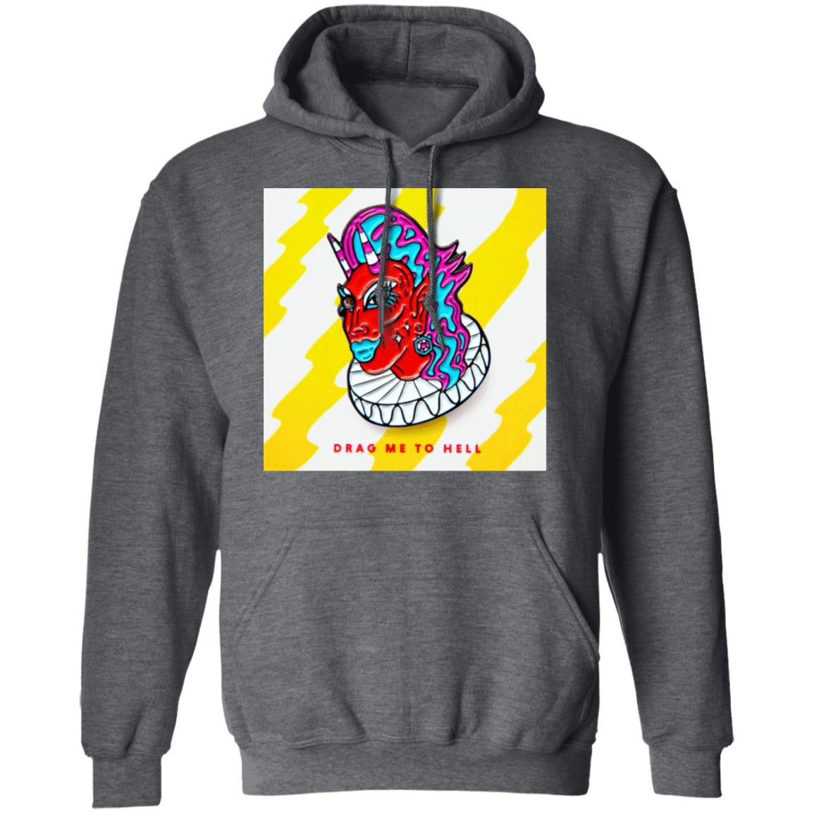 Crystal Methyd Drag Me to Hell Enamel Pin Face Mask - Resttee