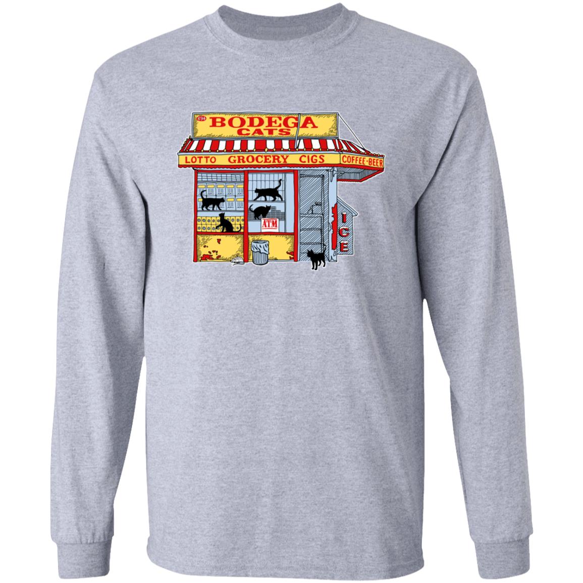 Bodega Cats Storefront Sweatshirt - Resttee