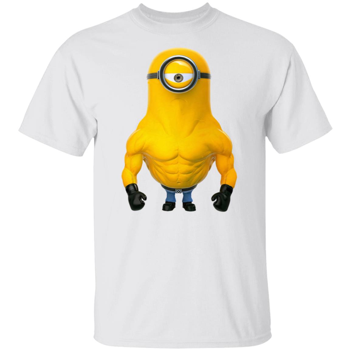 Rata Realno Minions Bodybuilder Tee Shirt - Resttee