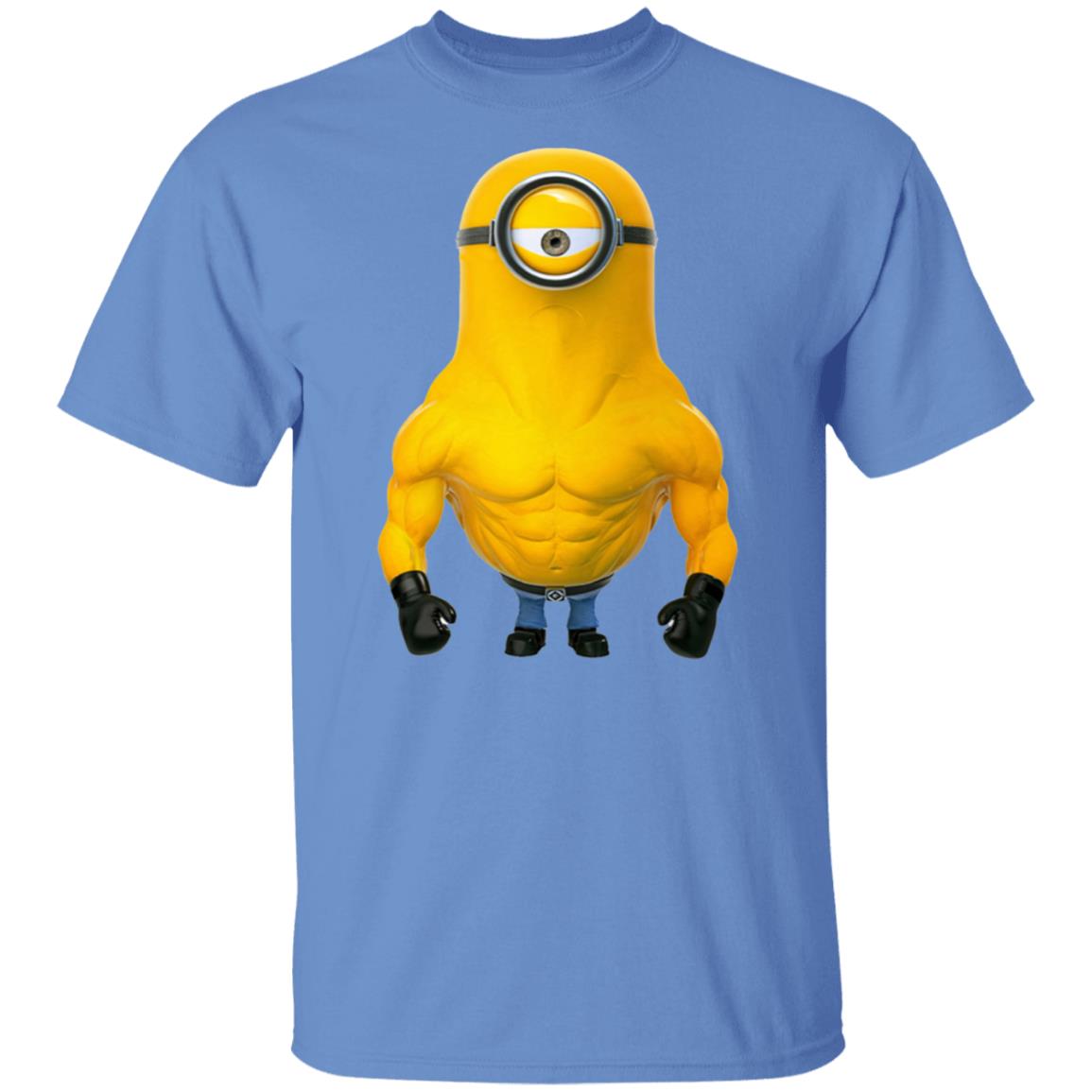 Rata Realno Minions Bodybuilder Tee Shirt - Resttee