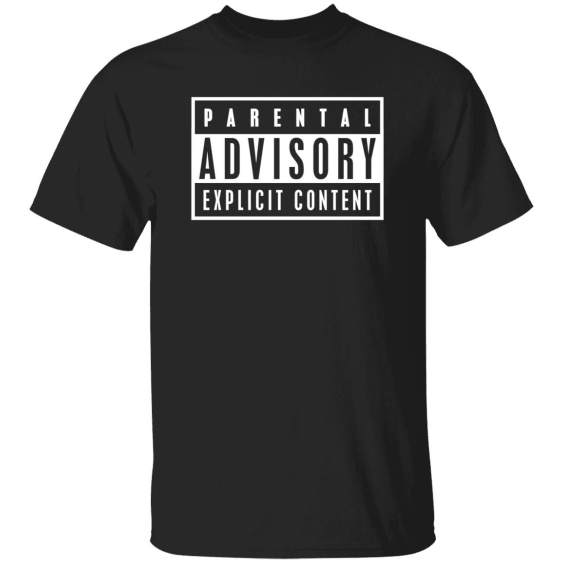 Parental Advisory Explicit Content T Shirt - Resttee