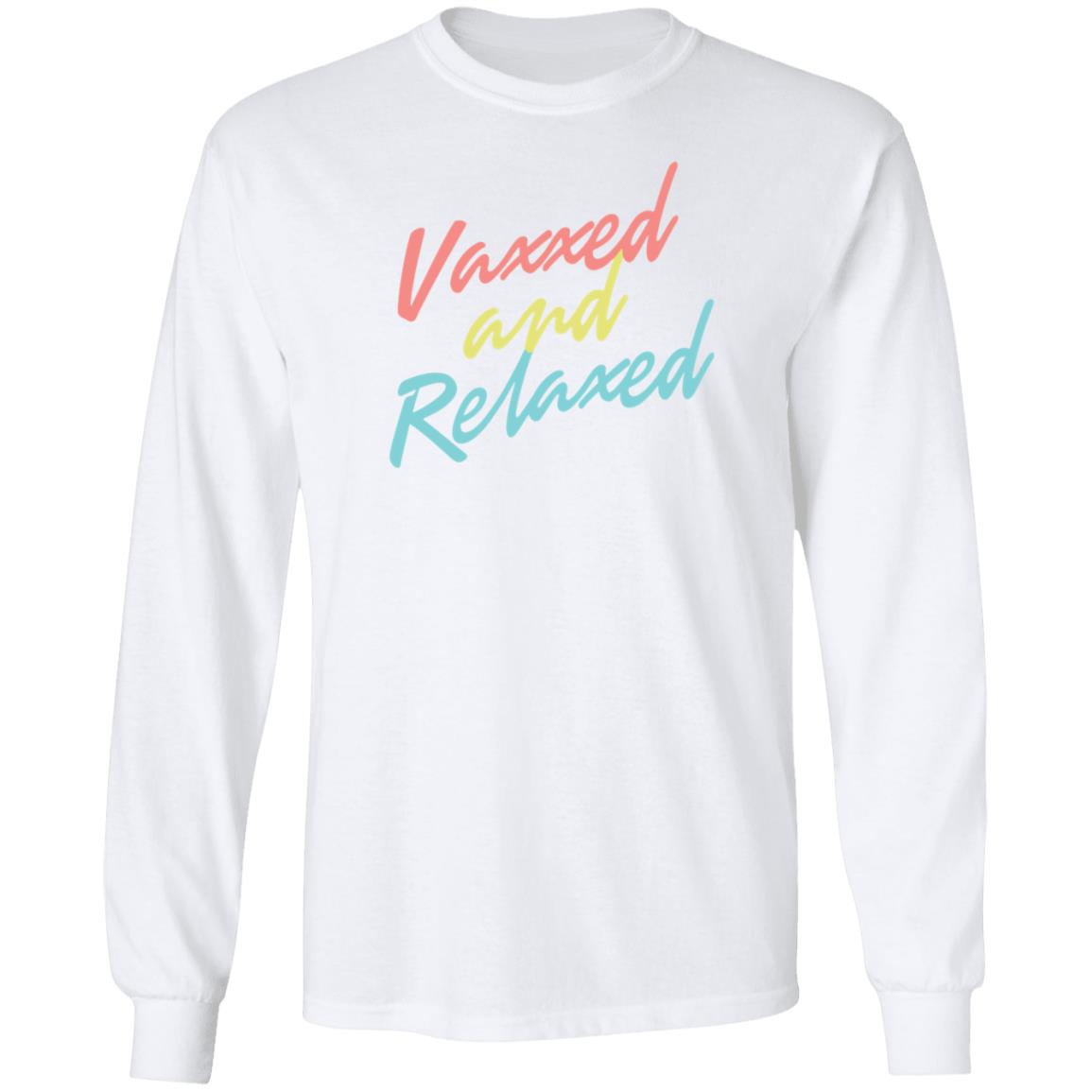 Meidastouch Merch Vaxxed And Relaxed Koozie Tee Shirt Adam Parkhomenko ...