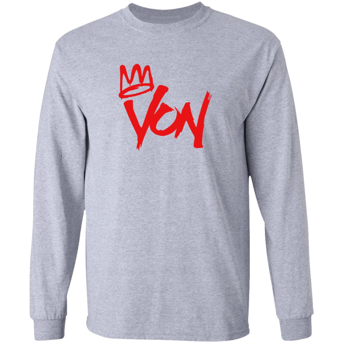 Official King Von Merch Von Tee Shirt White - Resttee
