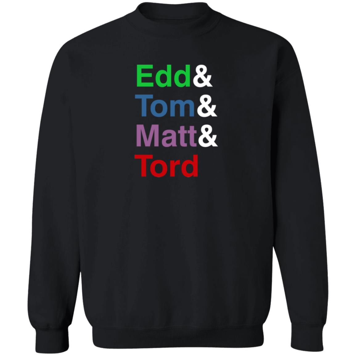 Eddsworld Merch Store Ampersand Tee Edd And Tom And Matt And Tord Shirt ...