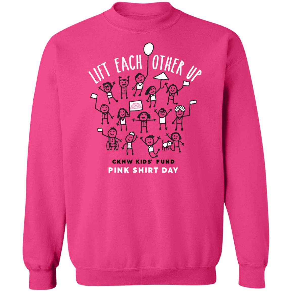 Pink Shirt Day 2022 Lift Each Other Up Cknw Kids Fund Pink Shirt Day ...