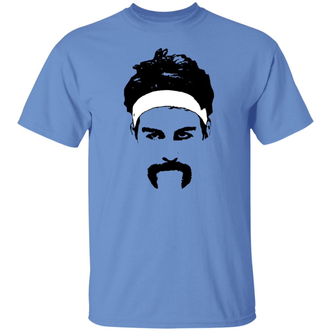 Drew Timme Mustache Big Head Silhouette Gonzaga Fan Shirt - Resttee